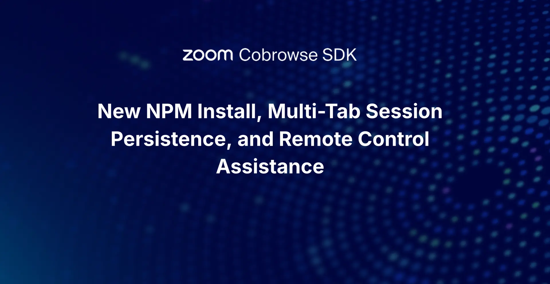 Zoom Developer Platform